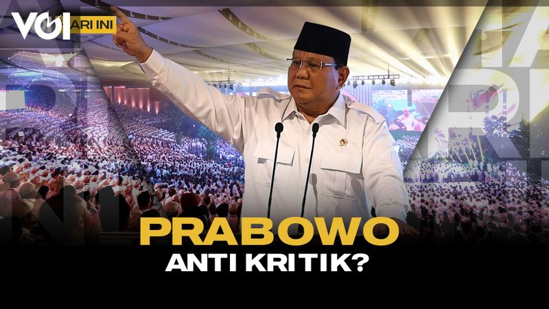 VOI Hari Ini: Pidato 'Ndasmu' Prabowo untuk Pengkritiknya Jadi Polemik VOI Hari Ini: Pidato 'Ndasmu' Prabowo untuk Pengkritiknya Jadi Polemik