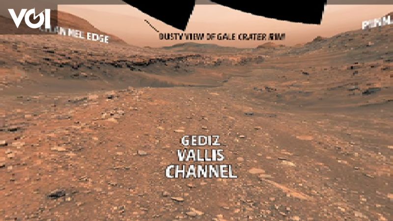 NASA's Curiosity Explorer Will Leave Gediz Vallis, The Bottom Of The ...