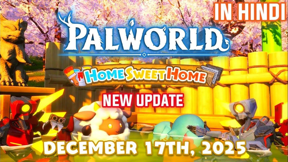 Palworld Update "Home Sweet Home" Will Be Released December 17