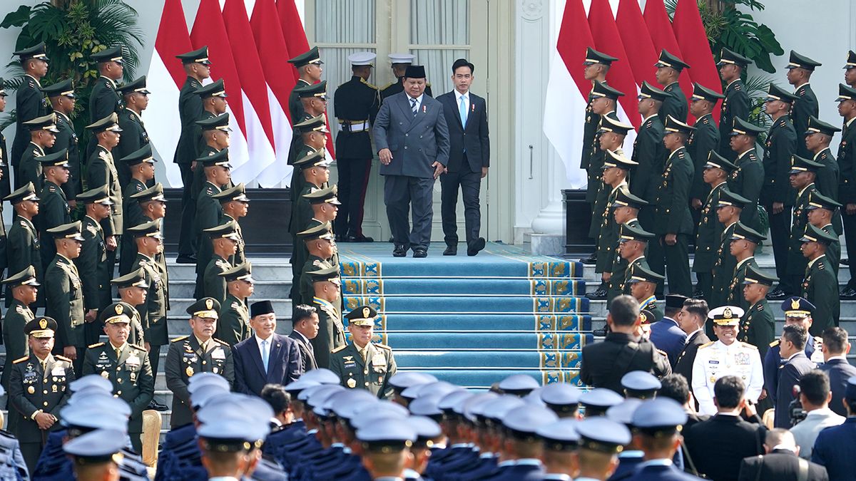 Presiden Prabowo Lantik 2 Ribu Perwira Remaja TNI dan Polri dalam ...