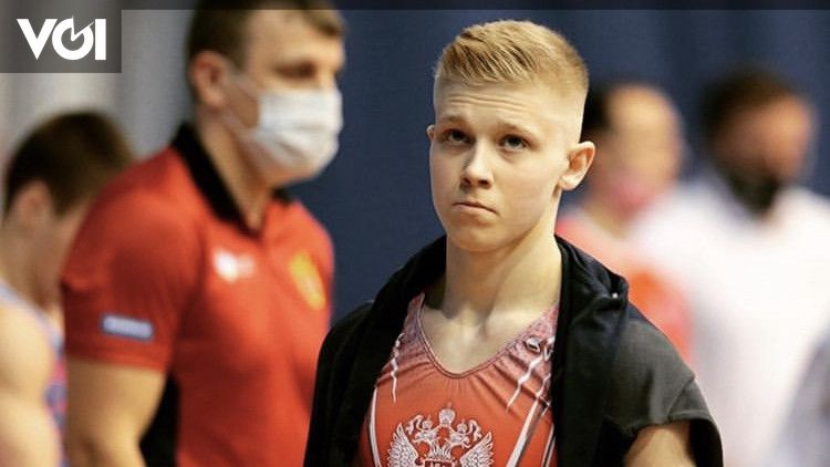 Gymnast Ivan Went Viral For Wearing The Z Symbol At The Gymnastics