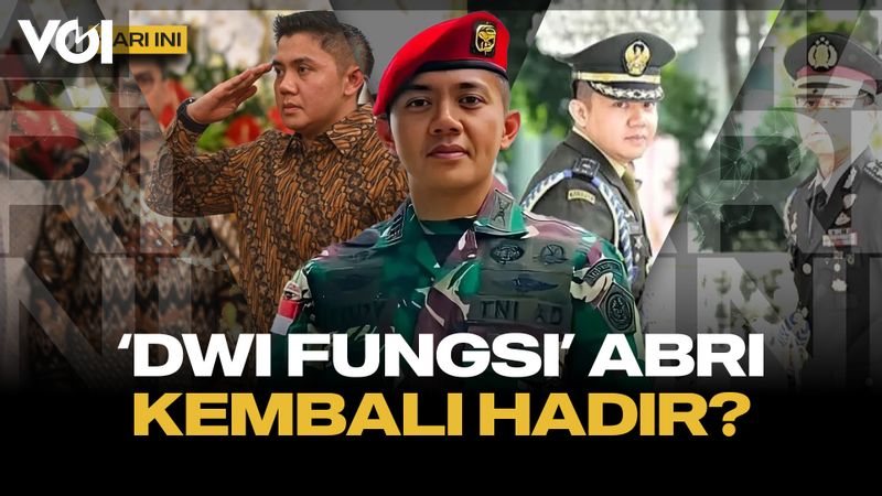 VOI Hari Ini: Polemik Jabatan Mayor Teddy di Jajaran Pemerintahan Prabowo VOI Hari Ini: Polemik Jabatan Mayor Teddy di Jajaran Pemerintahan Prabowo