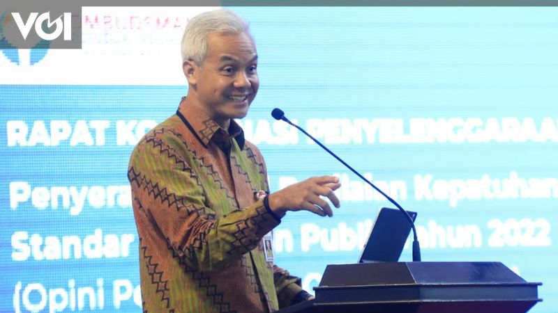 Ganjar Pranowo LIKEs Public Service In Central Java To Improve