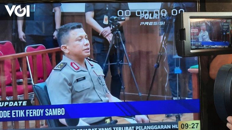 6 Jam Sidang Etik Irjen Ferdy Sambo Baru Tiga Saksi Paparkan
