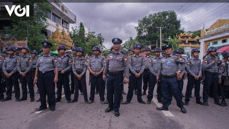 Hundreds Of Myanmar Military Regime Border Police Infected With COVID-19