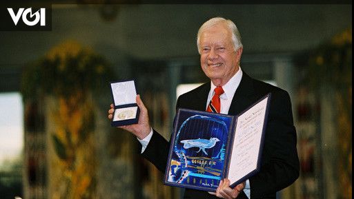 Nobel Peace Prize For Former US President Jimmy Carter In Today's ...