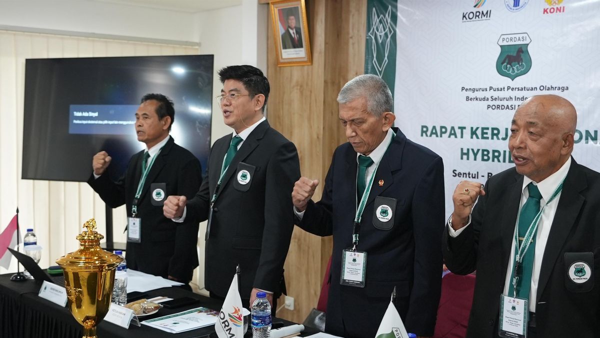 Rakernas PP Pordasi Pacu Diharapkan Memajukan Olahraga Kuda Pacu Rakernas PP Pordasi Pacu Diharapkan Memajukan Olahraga Kuda Pacu