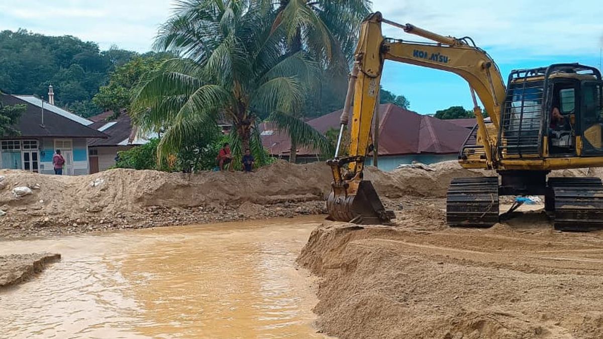 BNPB Prioritizes Aek Doras River Normalization for Sibolga Post-flood ...